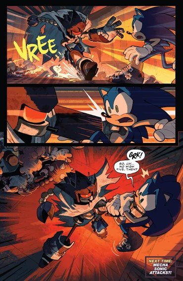 scrapnik mecha sonic vs opm anime genos | Fandom