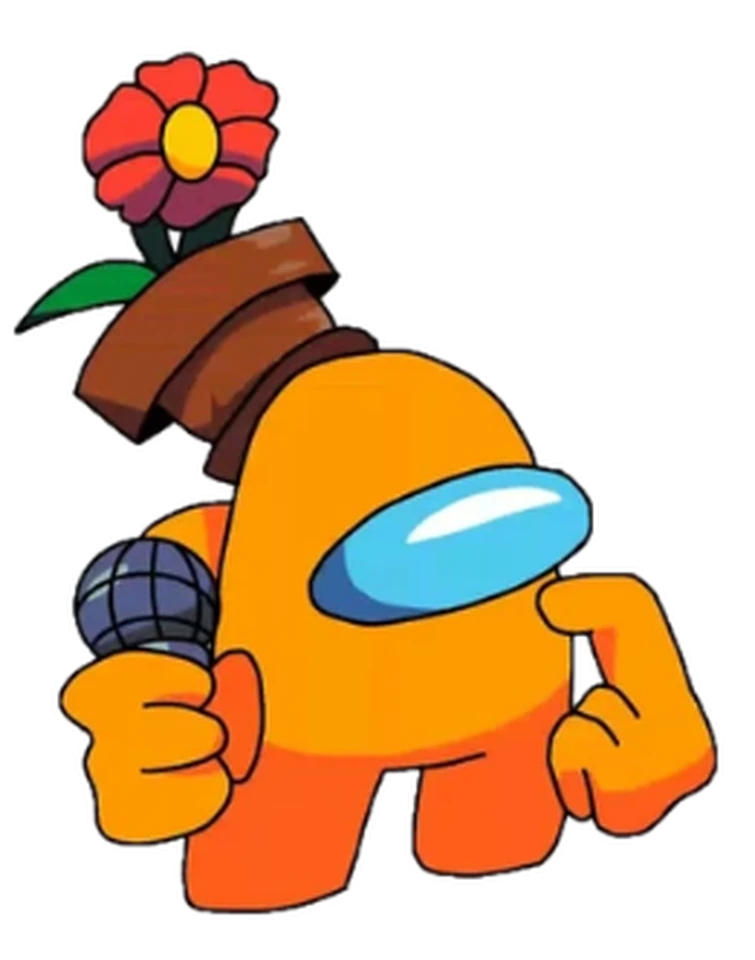 can anyone send me thee orange crewmate from fnf v4? | Fandom