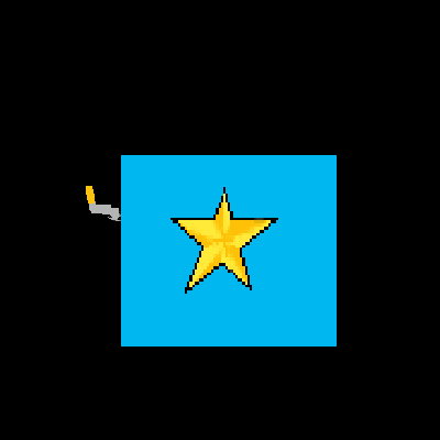 i made pixel art of Boxy peeking out of his box | Fandom