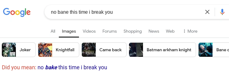 Apparently Bane's real name is Bake, According to google | Fandom