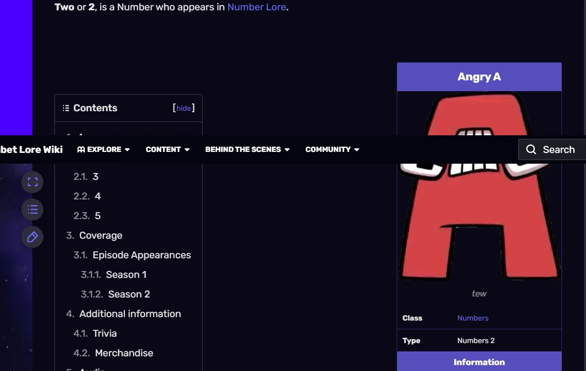someone vandalized 2's page | Fandom