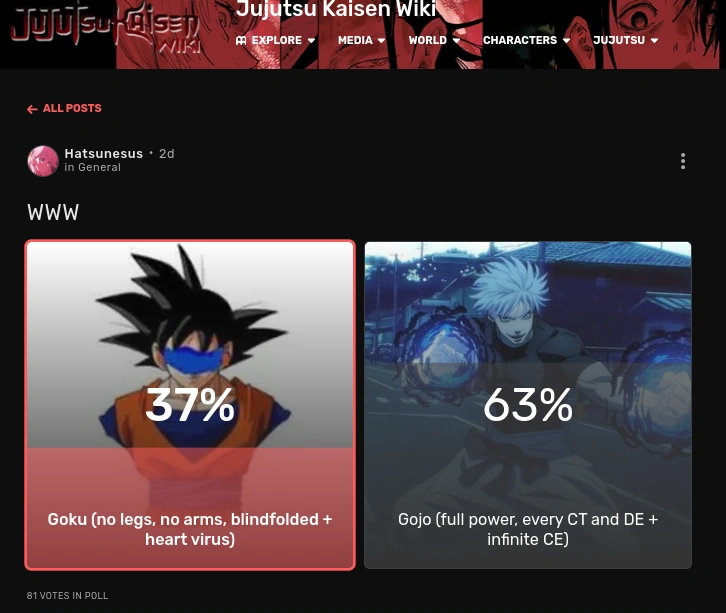 jjk wiki buggin'😭 | Fandom