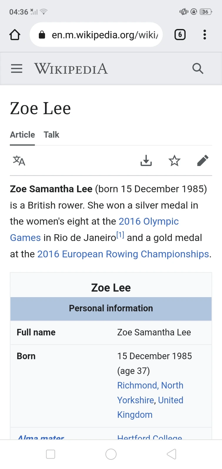 Why Zoe Lee Character Use Wikipedia?! | Fandom