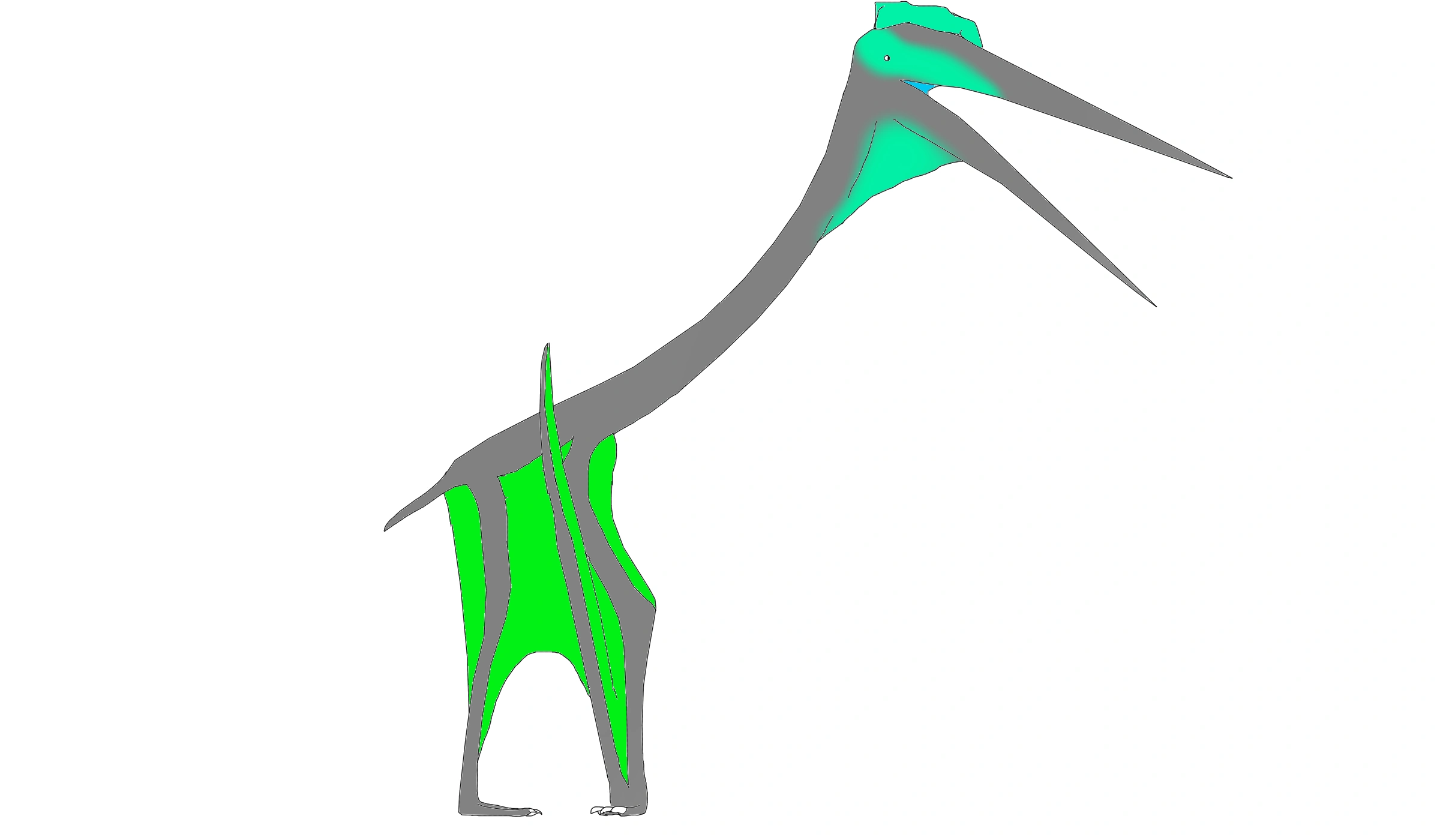 BFDI Quetzalcoatlus Official design | Fandom