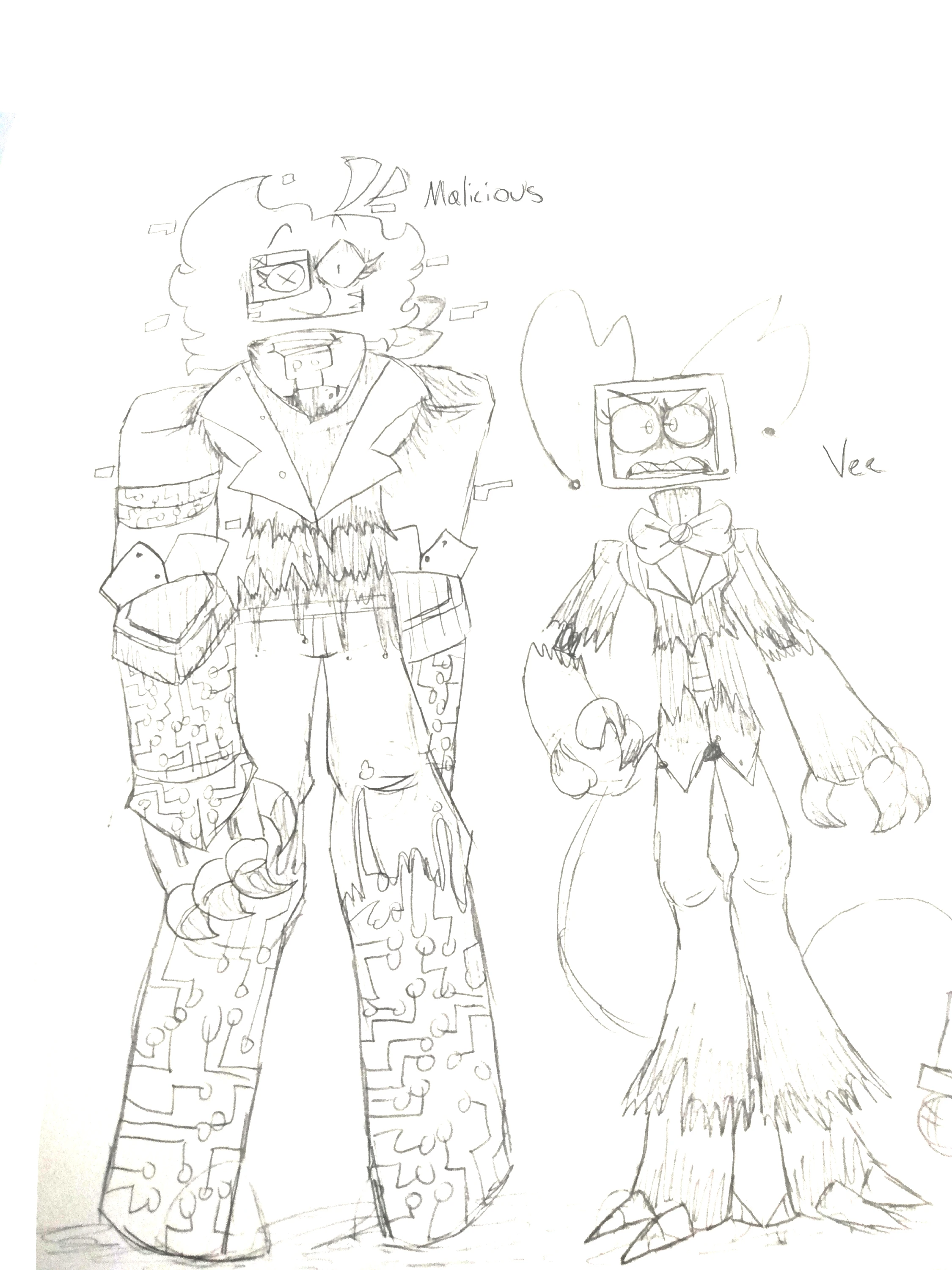 Twisted Malicious [ my OC ] and Vee!! | Fandom