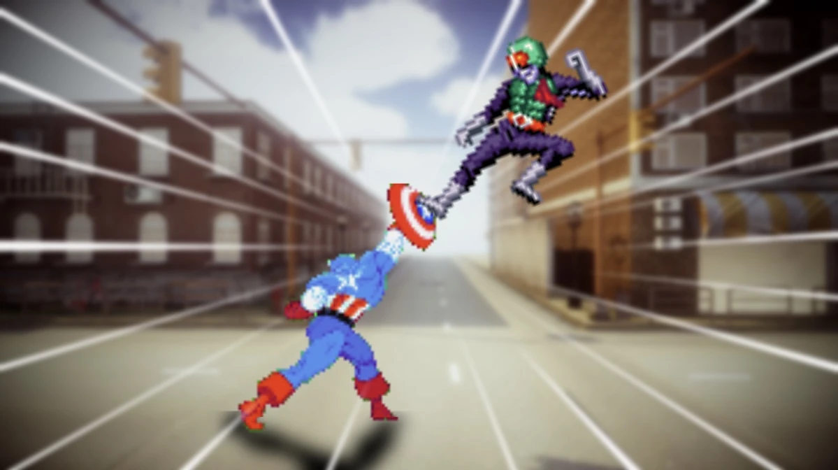 Captain America vs Kamen Rider Ichigo sprite art | Fandom