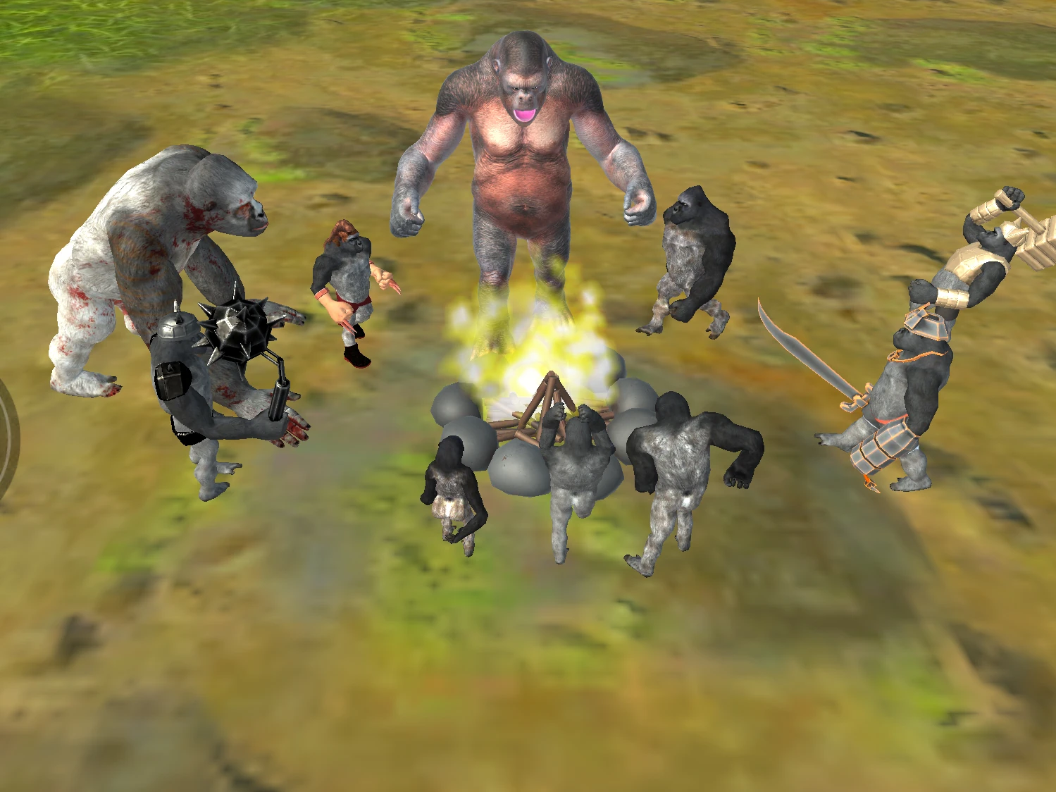 Mutant primates camping day | Fandom