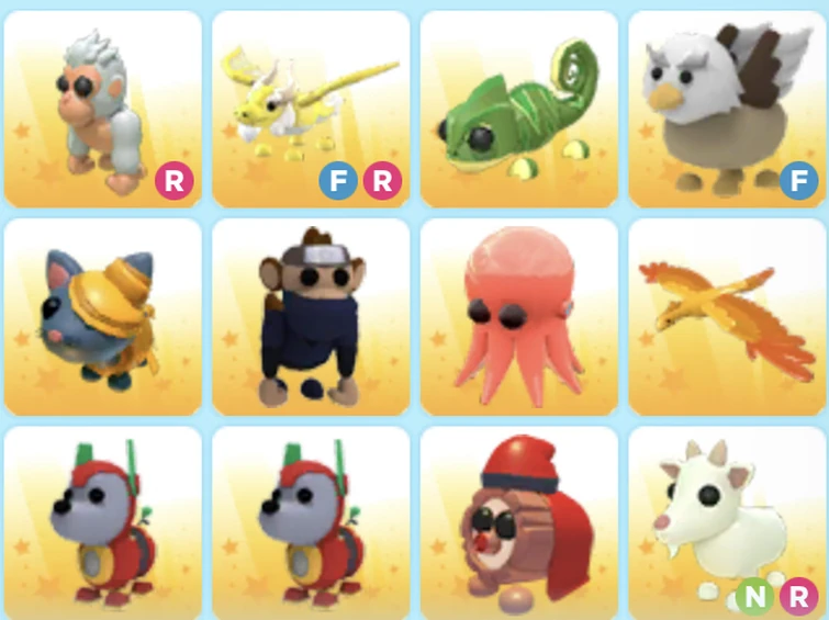 LF: fly and ride pots or NFR/FR pets! | Fandom