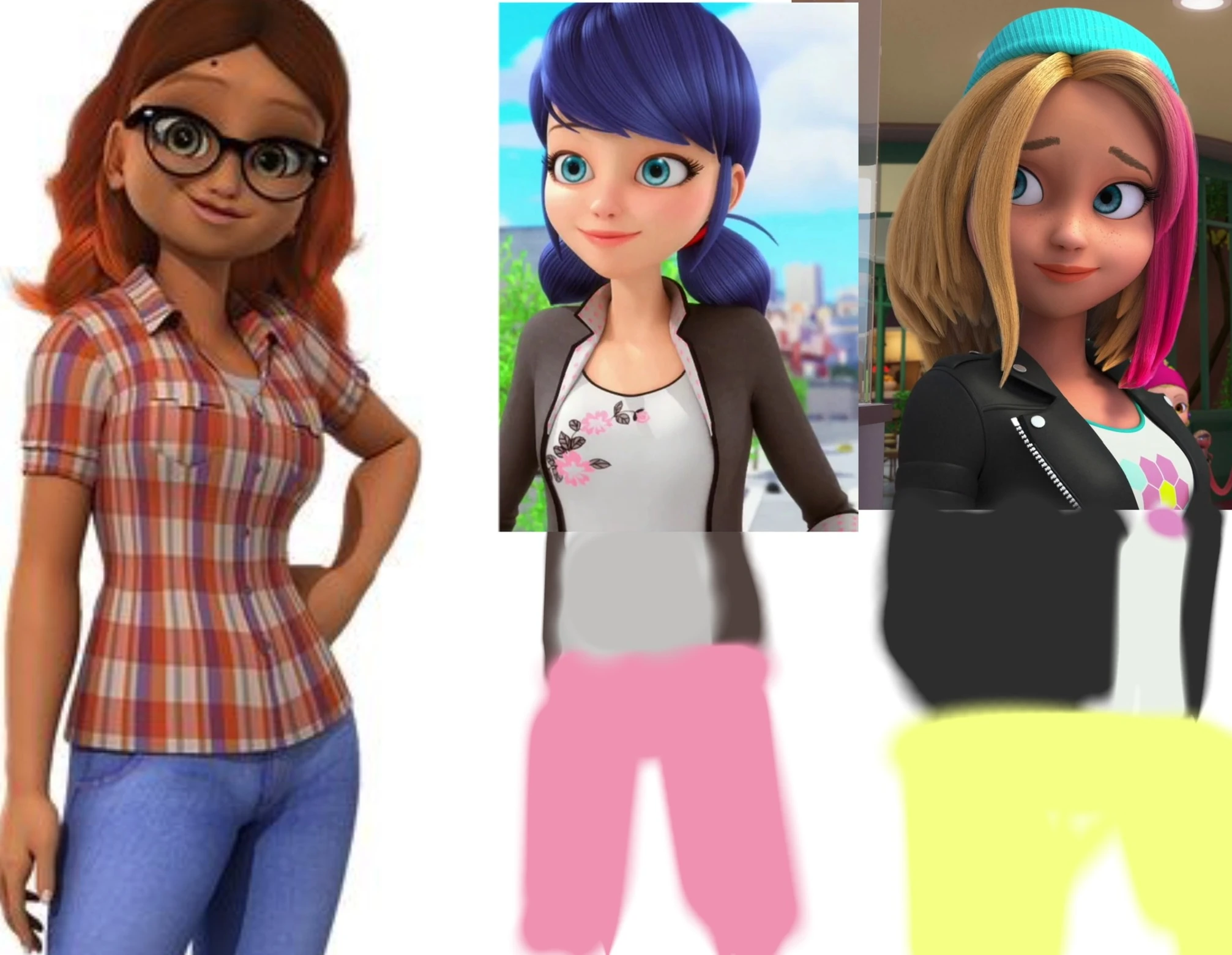 Alya, Marinette and Zoe AI filter | Fandom