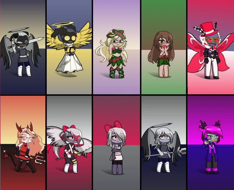 So um... updated, all my HH characters in GL2 for now | Fandom