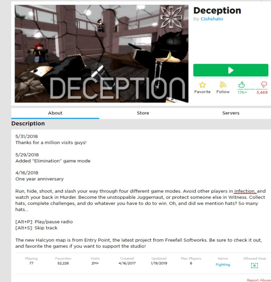 "Infection" mode in Deception | Fandom