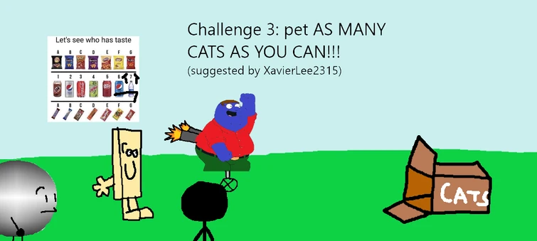 bfdi mini stupid 3: i suck at drawing cats | Fandom