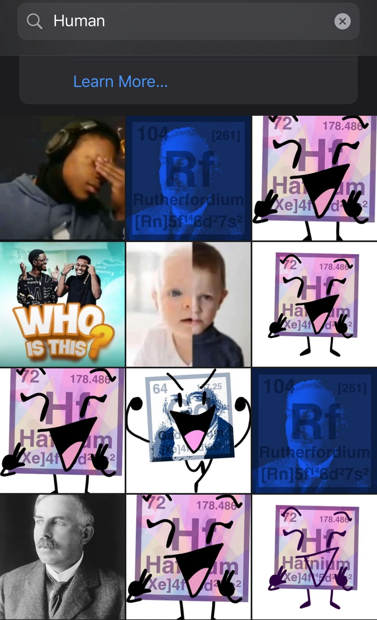 Hafnium is not a human stupid images | Fandom