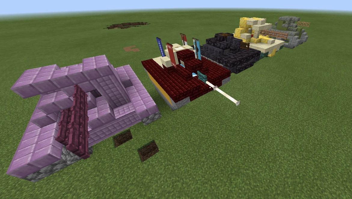 So I decided to make Oarai tanks in Minecraft. | Fandom