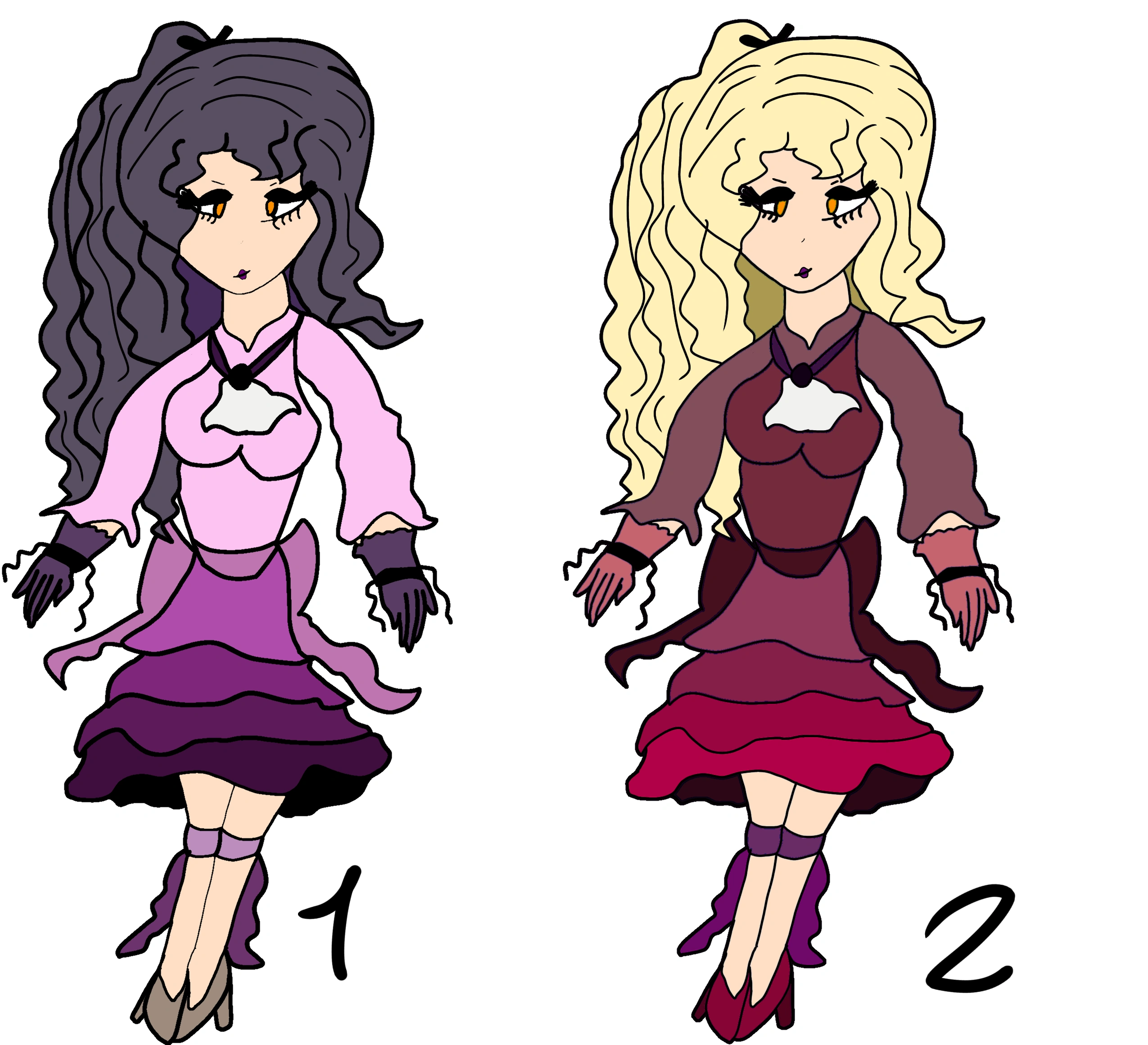 I need help with a color scheme for my shsl opera singer oc | Fandom