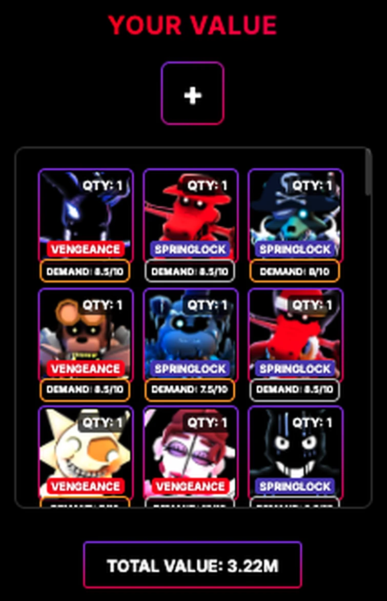 Show Inv value I go first. I grinded almost 2k Dino presents and traded ...