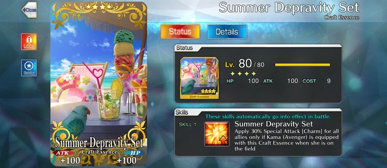 I managed to finish the Kama Summer Bonds, before Part 2 of Lostbelt 7 ...
