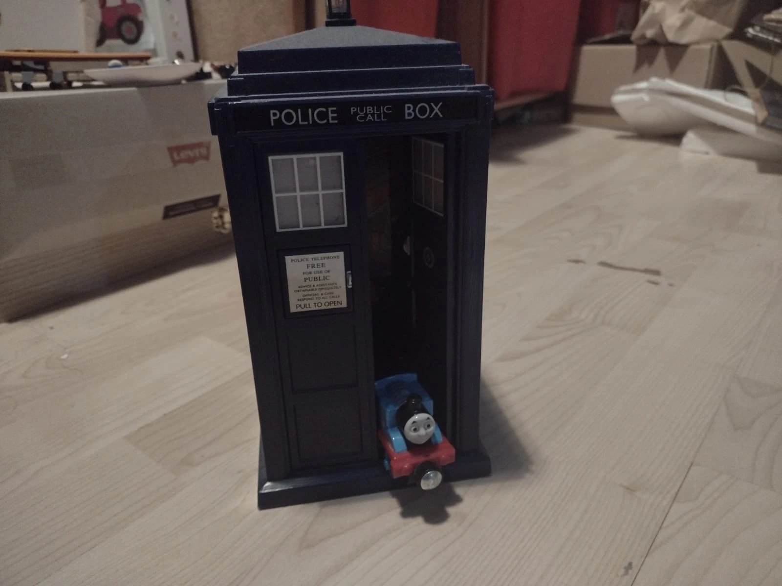 Take a photo of a Thomas character in a random spot. | Fandom