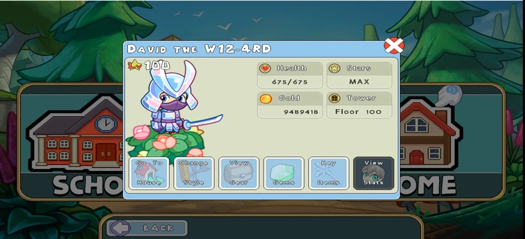 Player card opened before choosing home or school | Fandom