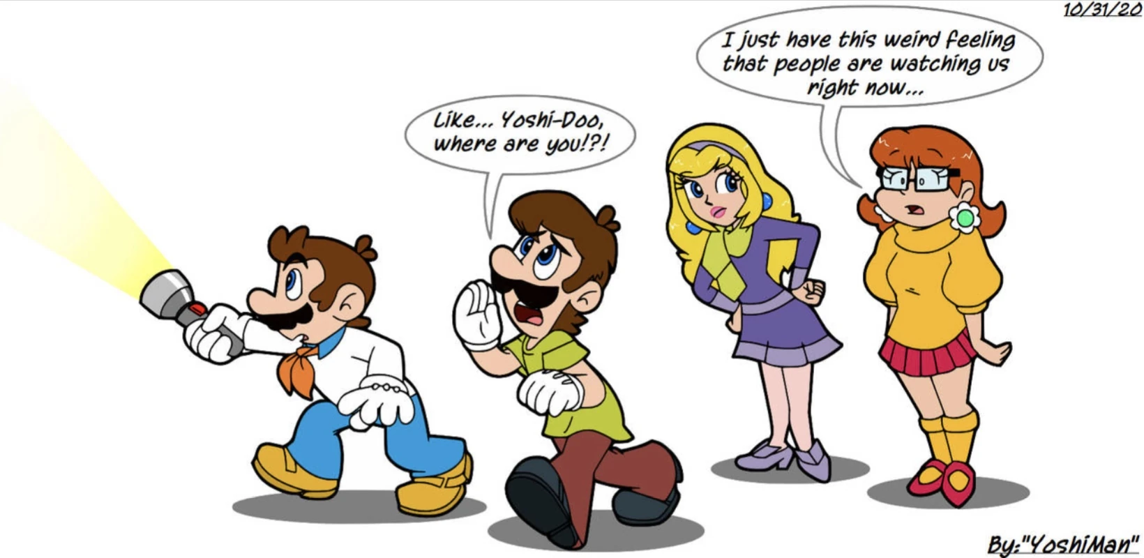 Mario Characters as Scooby Doo Gang | Fandom