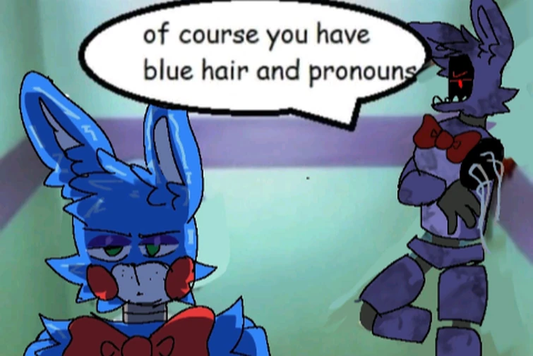 I made this little Fnafgelion mini comic, enjoy it ☺️ | Fandom