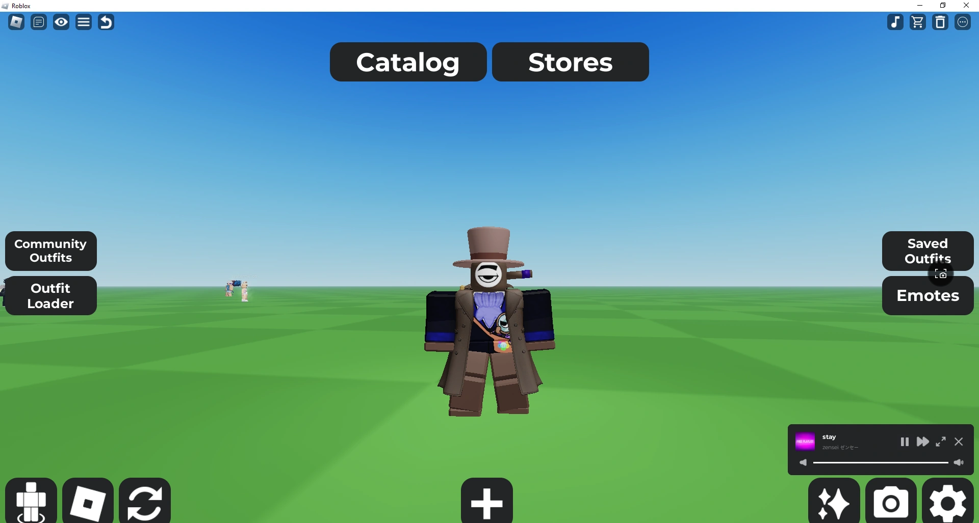 So I am gonna post my own avatar creation of Rodger I made in Catalog ...