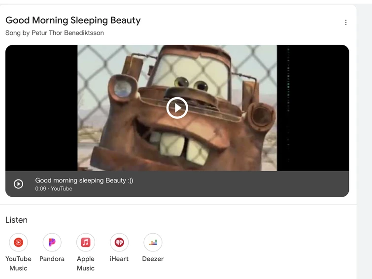 Good morning sleeping beauty | Fandom