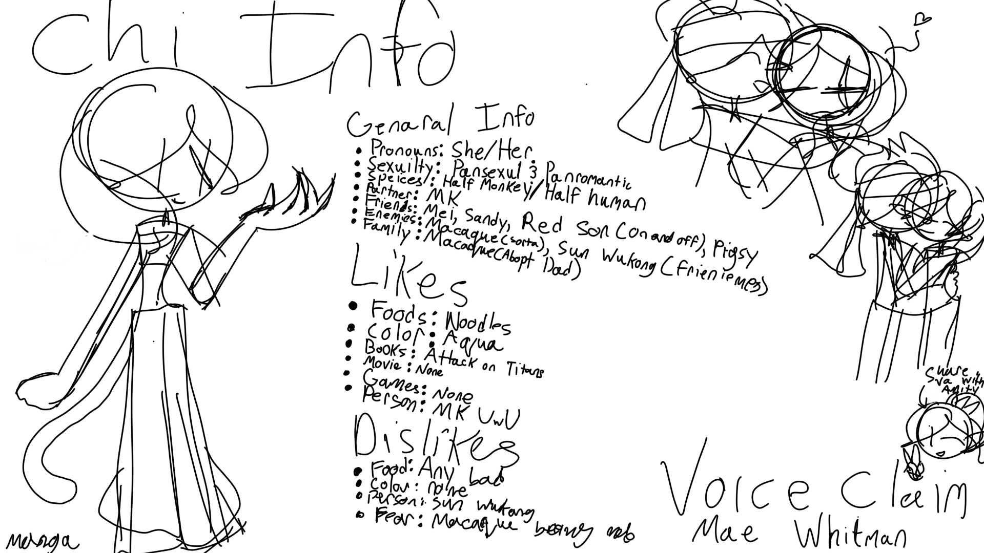 My LMK OC Chi {Plus Oc x Canon art} | Fandom