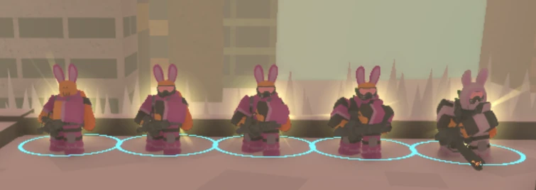 new bunny minigunner (overall improvement from before but it needs the ...