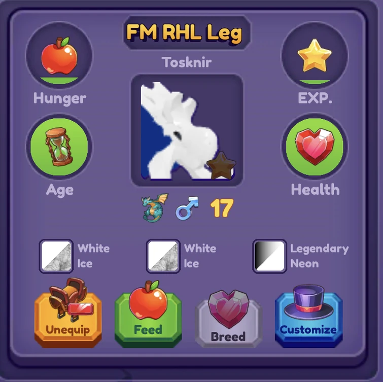 Auctioning FM Leg RHL Tosk! (Frostbite Element) 🤍💙🖤 | Fandom