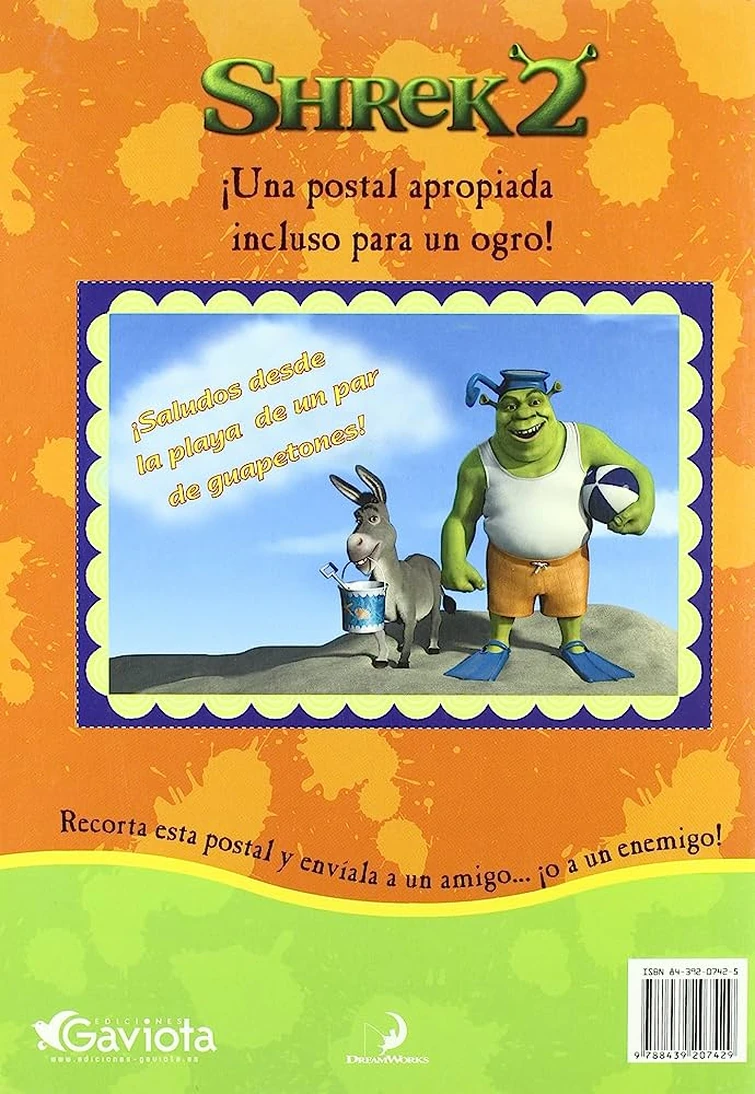 Shrek 2 (imagen en la playa) | Fandom