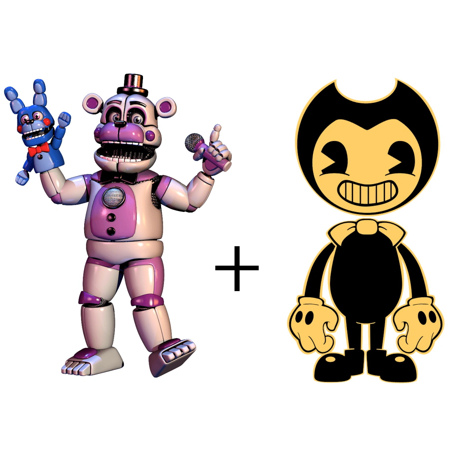 Funtume freddy fused with bendy (sketch?) | Fandom