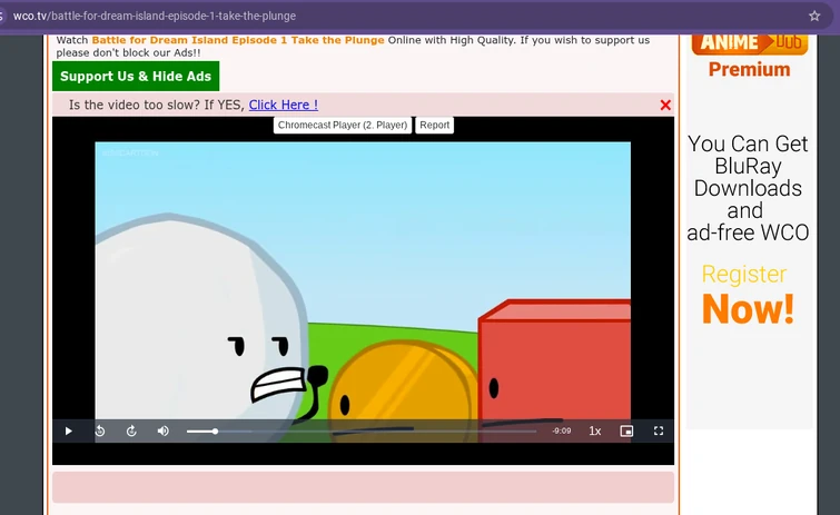 why is bfdi on a piracy site if it's literally COMPLETELY FREE ON ...