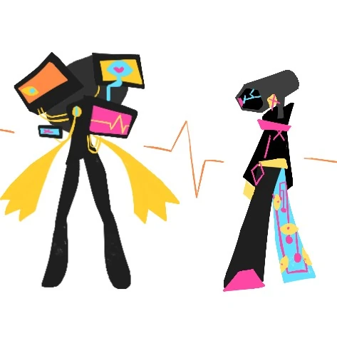 random neon characters | Fandom