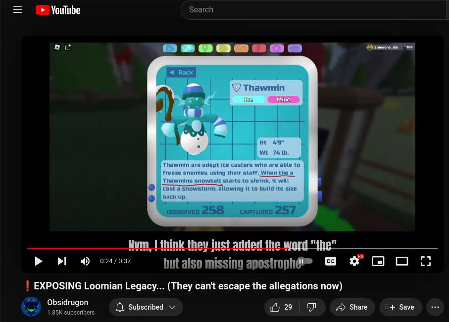 Obsidrugon Exposing Loomian Legacy -.- | Fandom