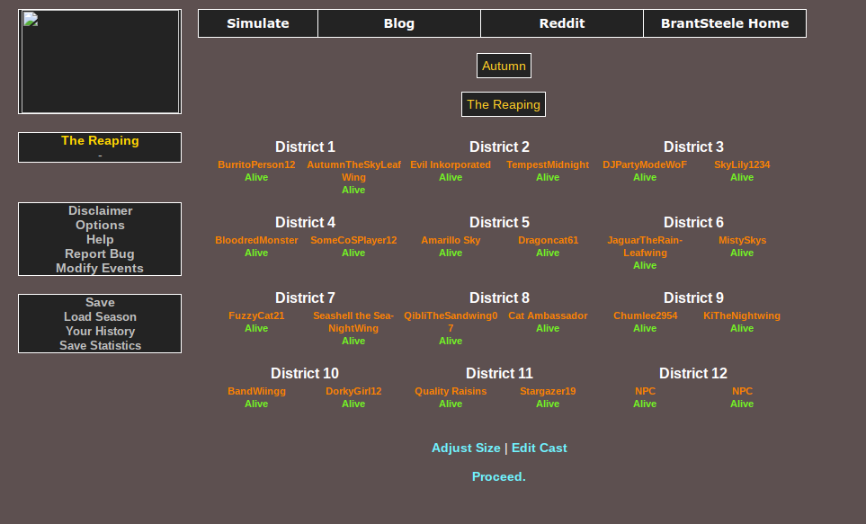 Autumn Hunger Games Adopt Winner >:D | Fandom