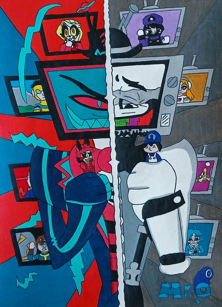 Vox vs Mr. Puzzles Fan Art! | Fandom