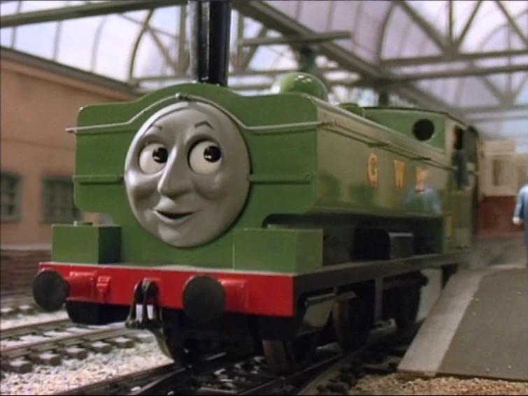 Just in that moment Thomas came into the station he saw everything and ...