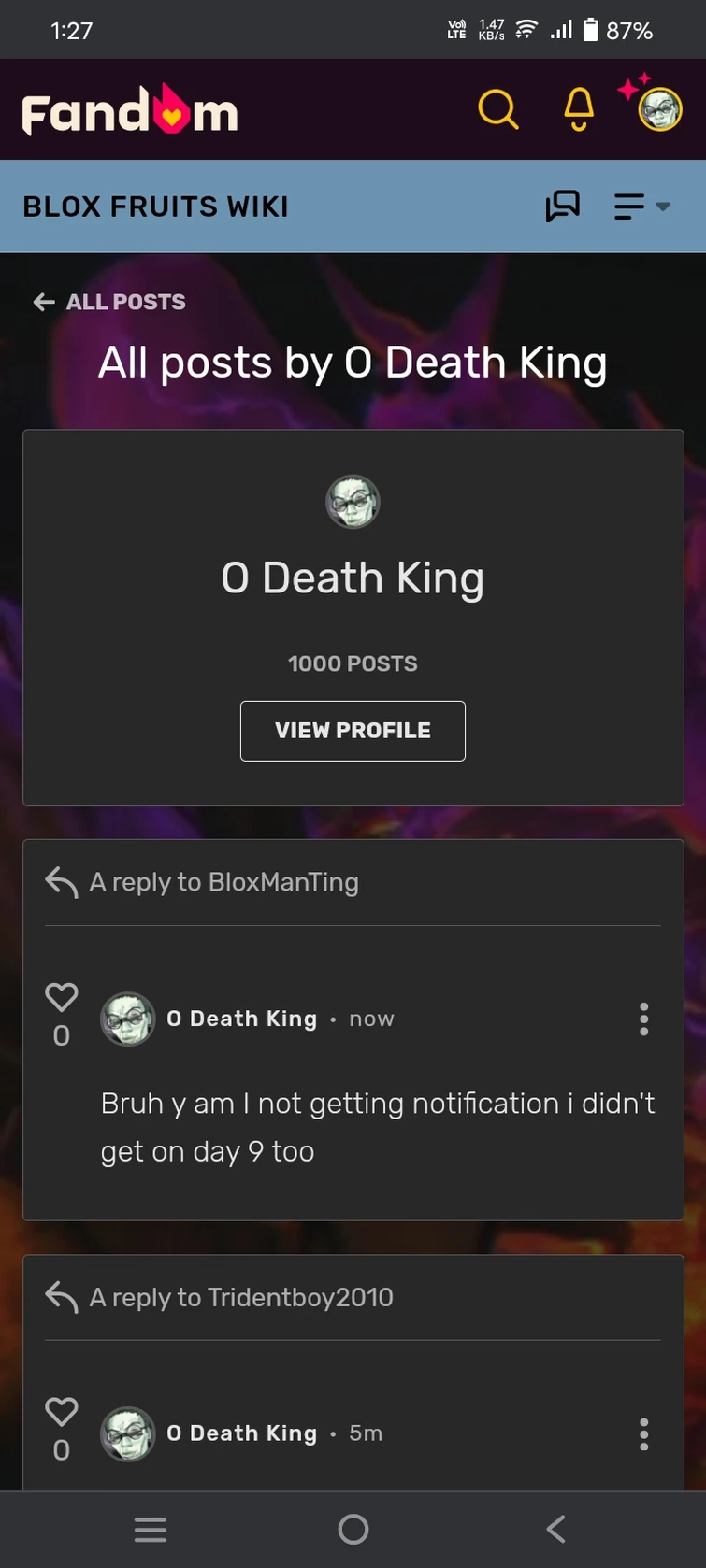 I got 1k post nice:) | Fandom