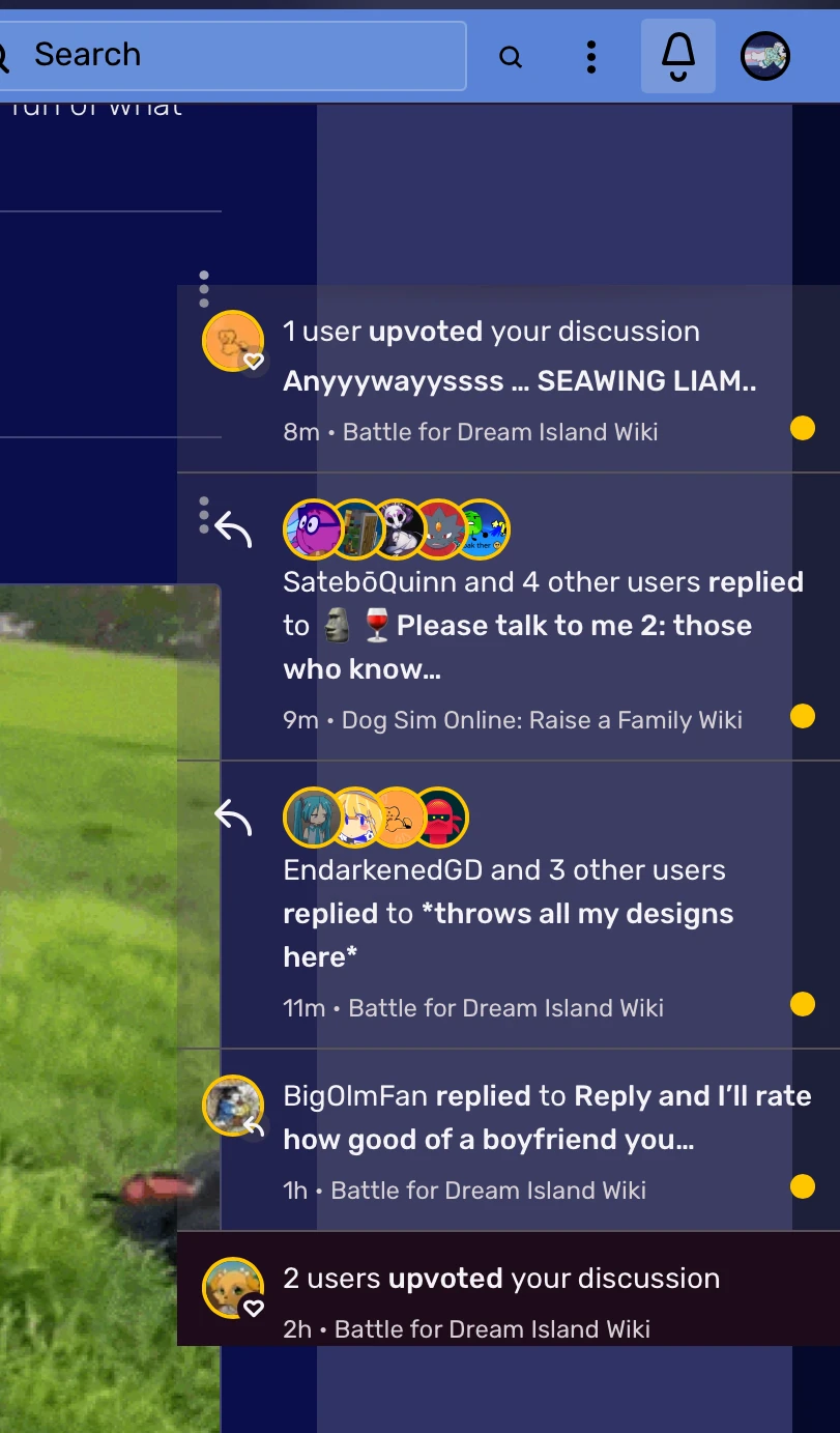 What happened to my notifications | Fandom