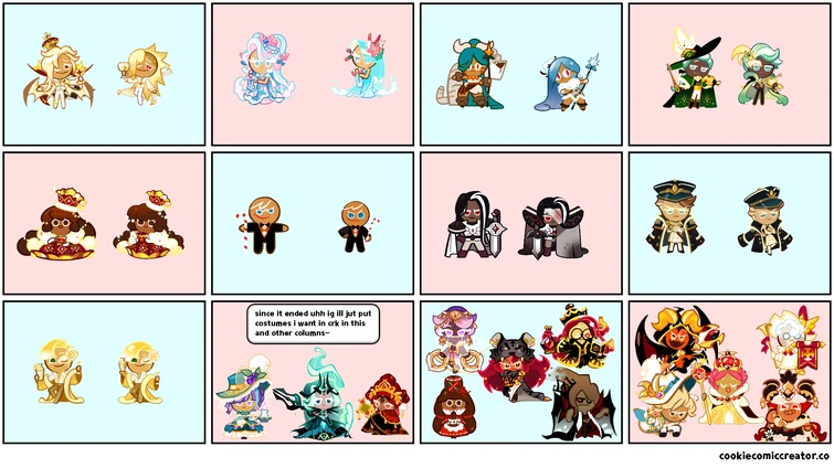 costumes and their crk ripo- i mean counterparts cuz bored | Fandom