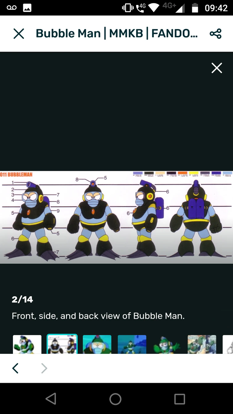Daily robot master post bubble man | Fandom