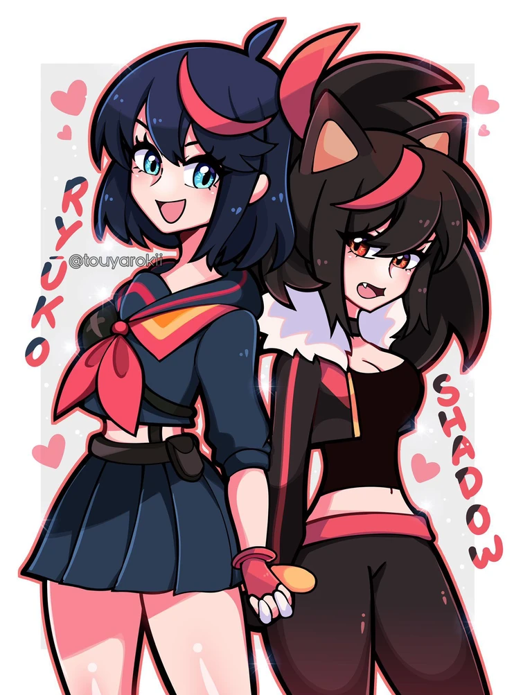 What if your favorite combatant meets Ryuko x Fem! Shadow? | Fandom