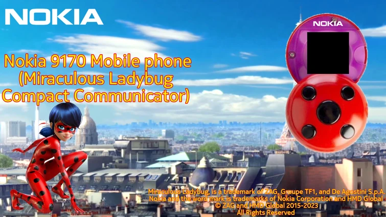 Fan-Made Miraculous Ladybug item (Nokia 9170 Mobile phone) | Fandom