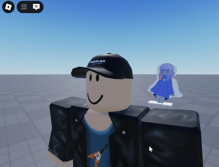 I made custom Gem scientist shoulder stander UGC (its not published cuz ...