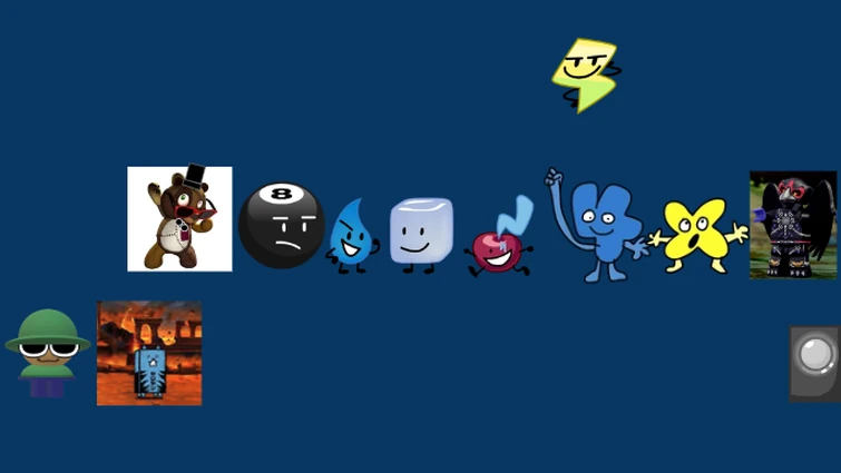 Added Bambi and Carrot on my BFDI Mega Poster! | Fandom