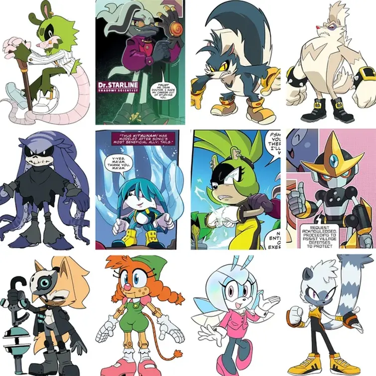 What do you think of introducing IDW characters in the sonic game’s ...