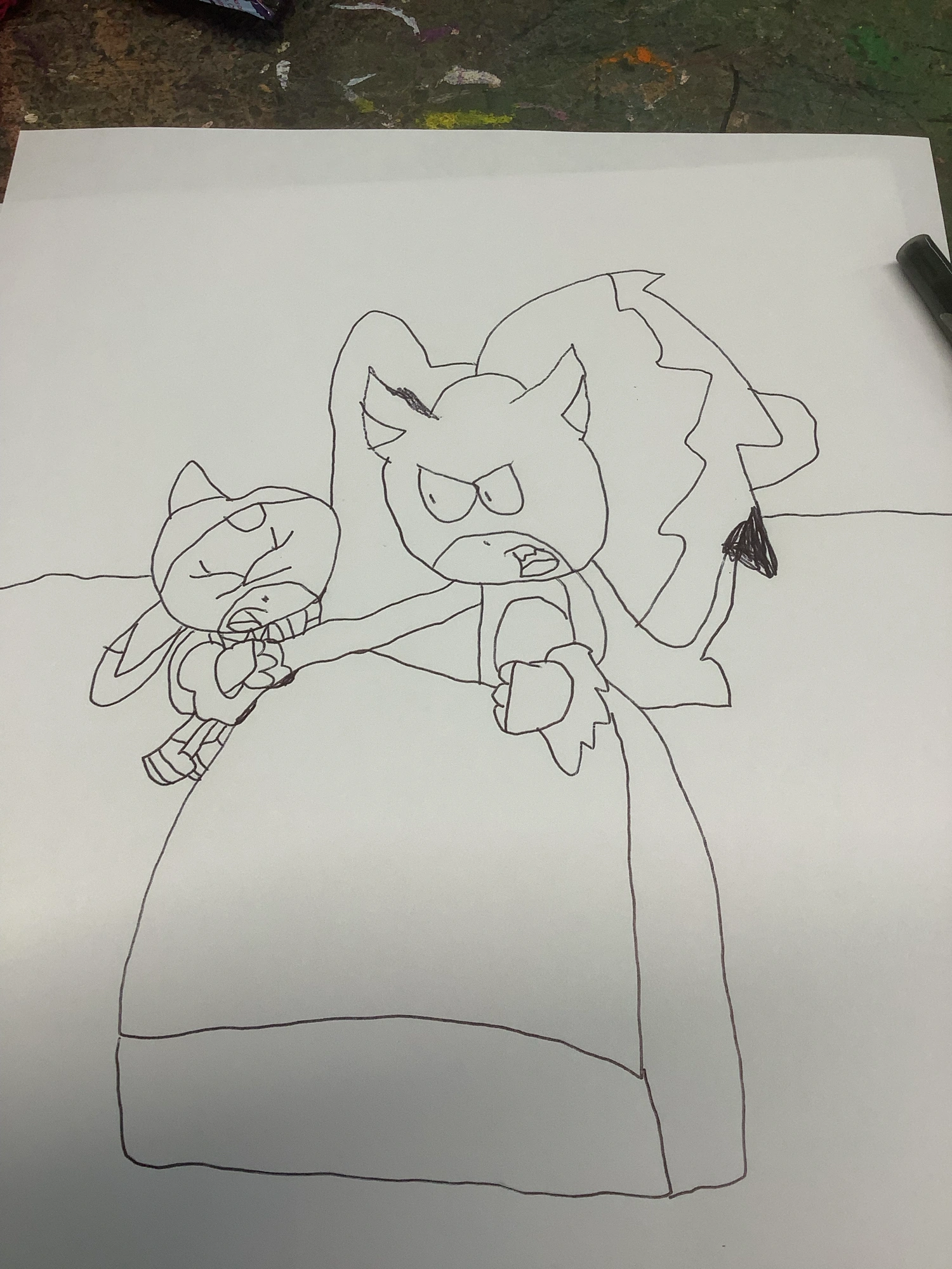 Sonic the werehog catches cream little red riding hood. | Fandom