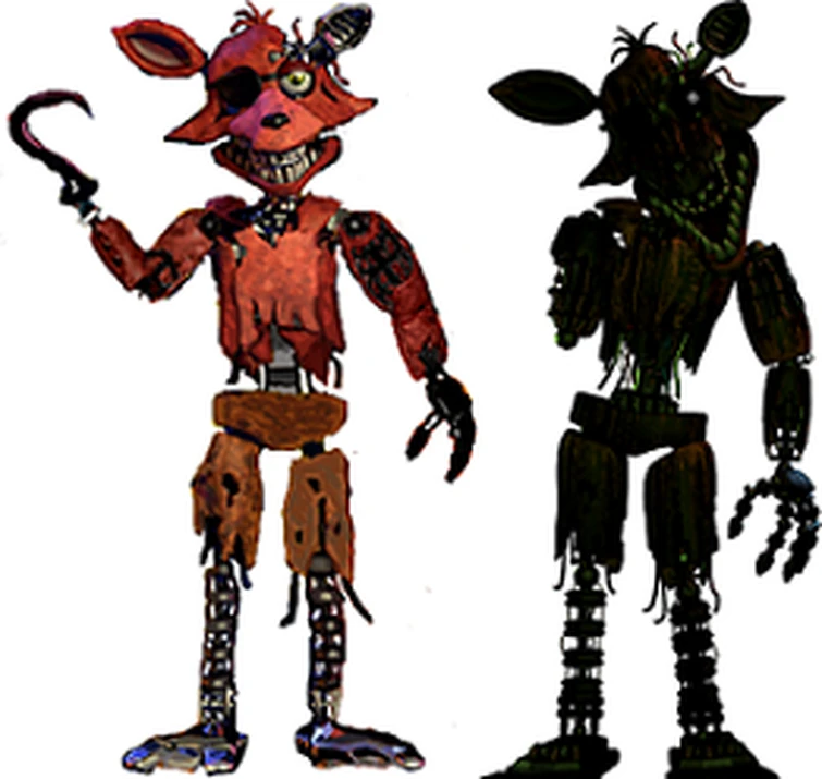 Five Night's at Freddy's 3 - Phantom Foxy (Java) Minecraft Skin