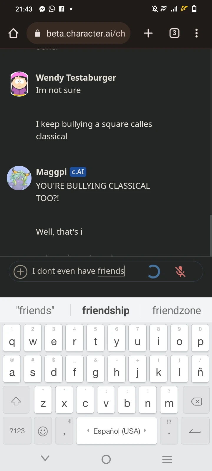 Thanks! I hate it. | Fandom